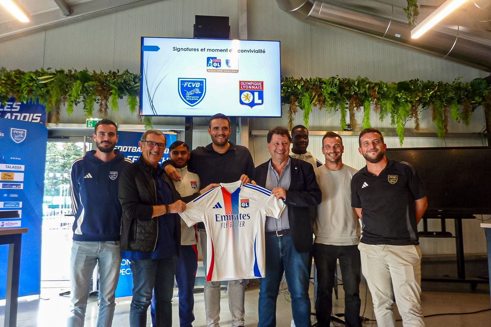 Prolongation du partenariat OL-FCVB - FCVB